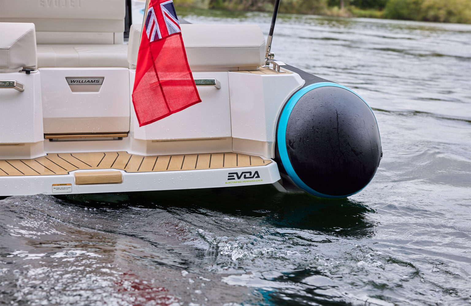 Williams Unveils First Fully Electric Tender EvoJet - Williams Tenders USA